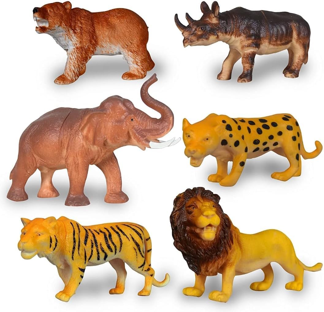 Buy Cable World® Realistic Mini Animal Figure Toy - Farm Animals Toys ...