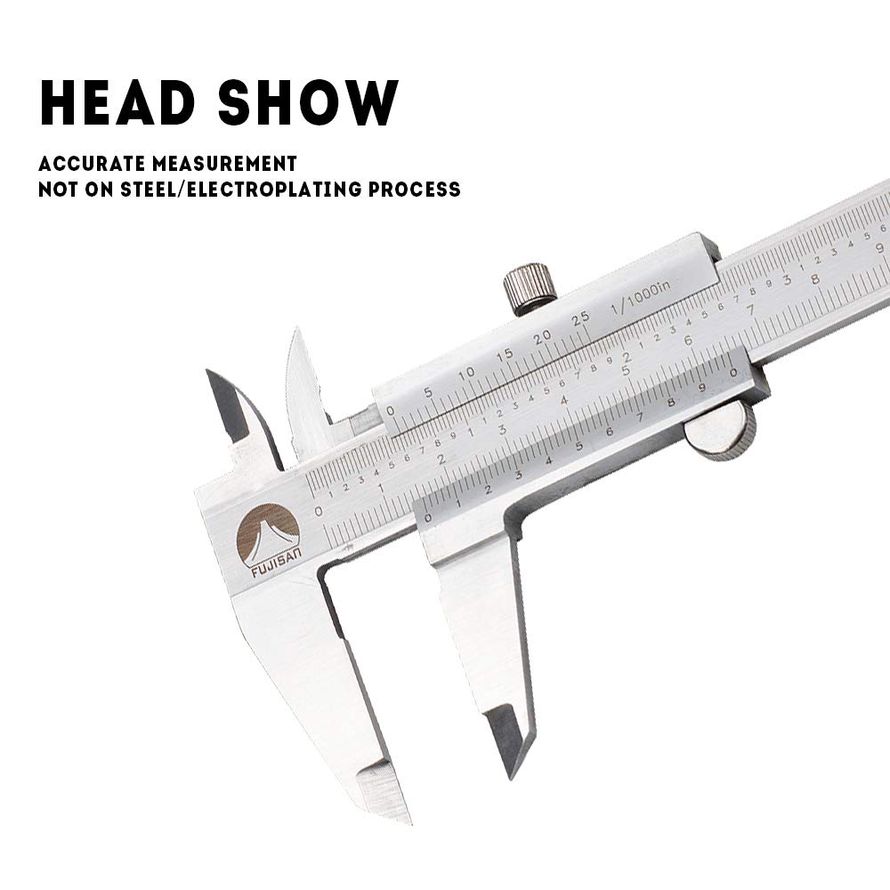 Snapklik.com : Oudtinx Professional Caliper Vernier Caliper Stainless ...