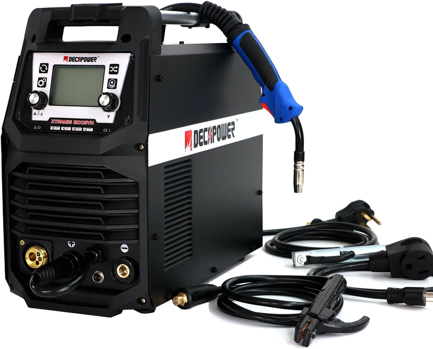 DECAPOWER 200A MIG Welders, 110/220v MIG MAG Stick ARC TIG 4 in 1 ...