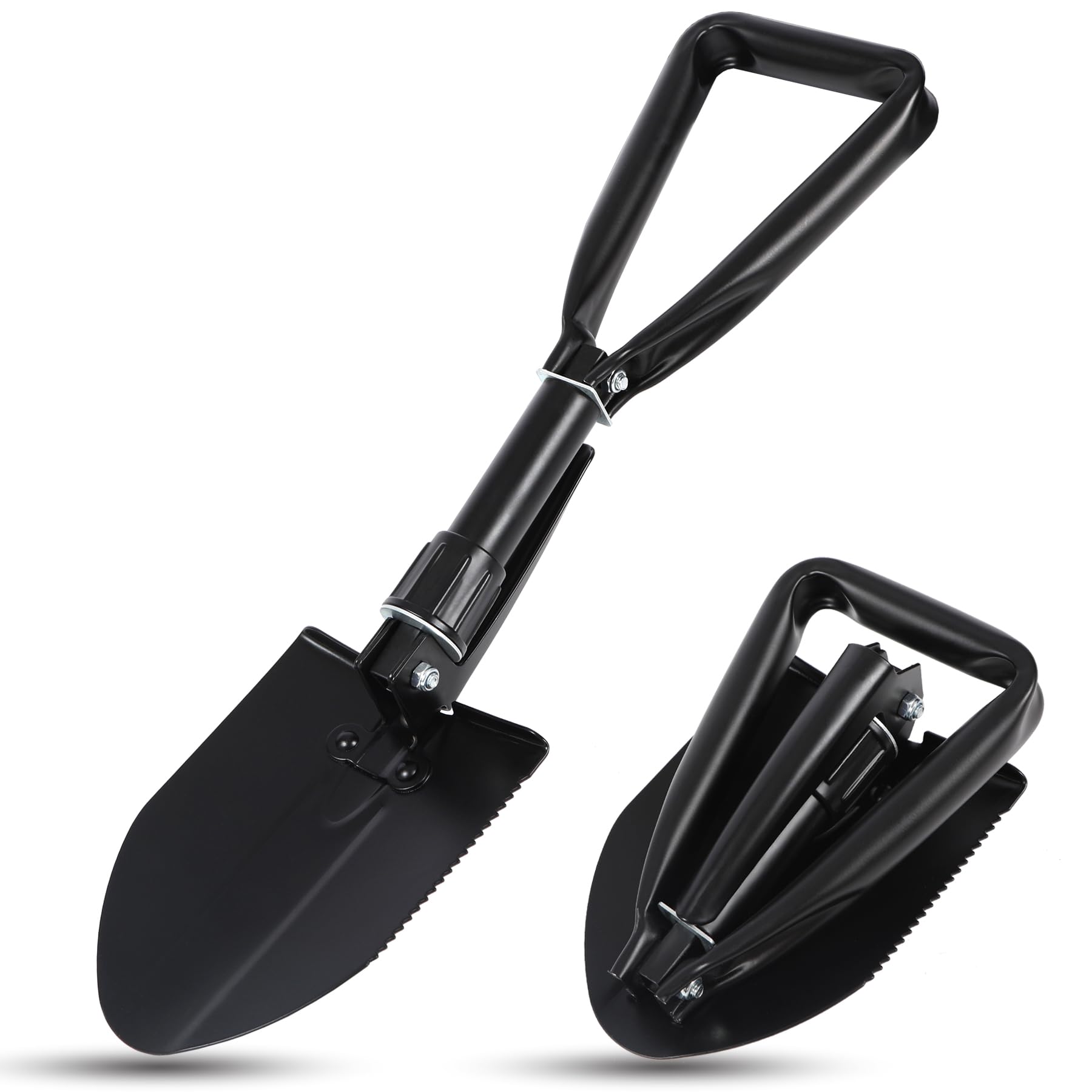 Amazon.com : REDCAMP 18.7" Military Folding Camping Shovel w/Cover ...