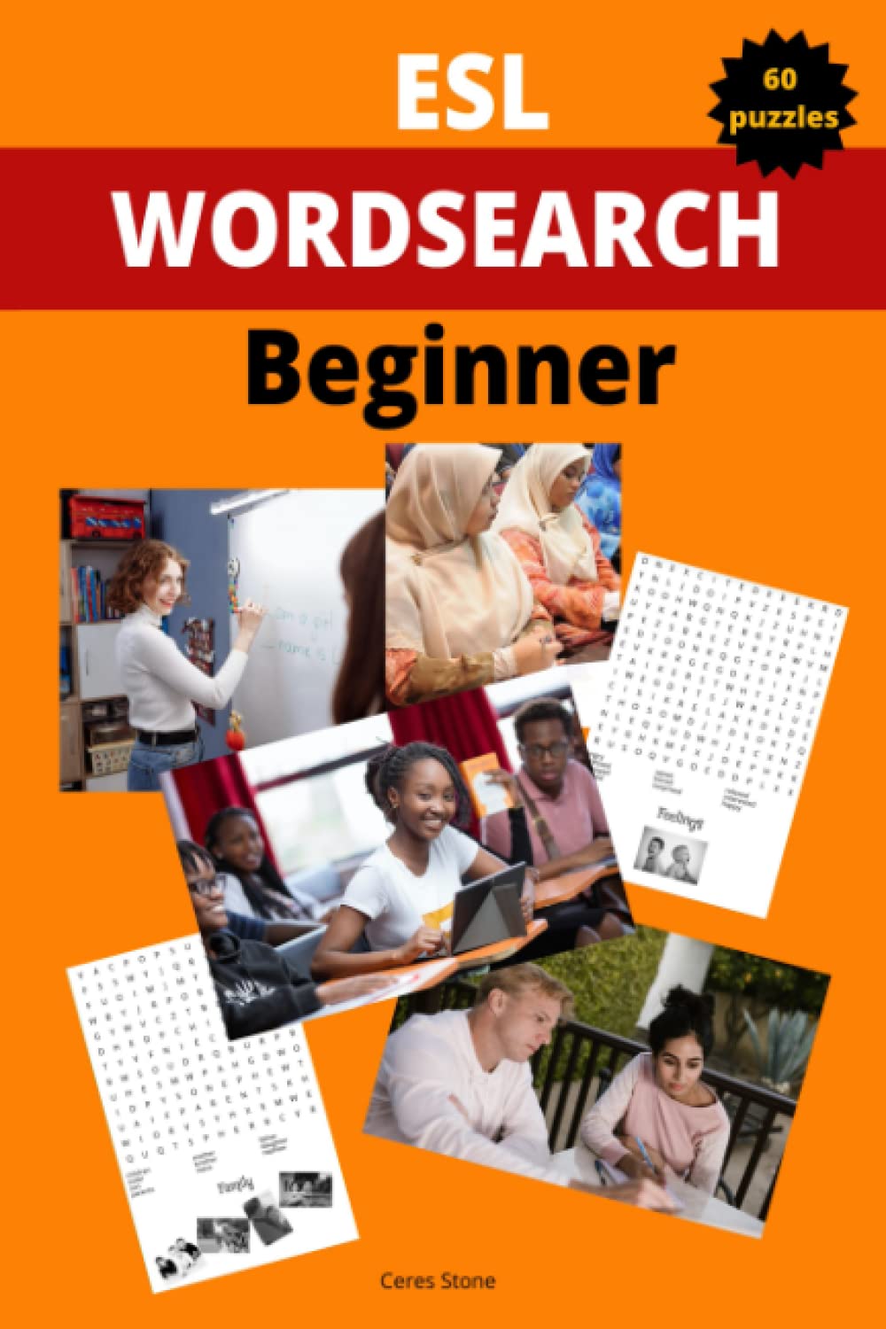 ESL Wordsearch Beginner Level: English as a Second Language Learning ...