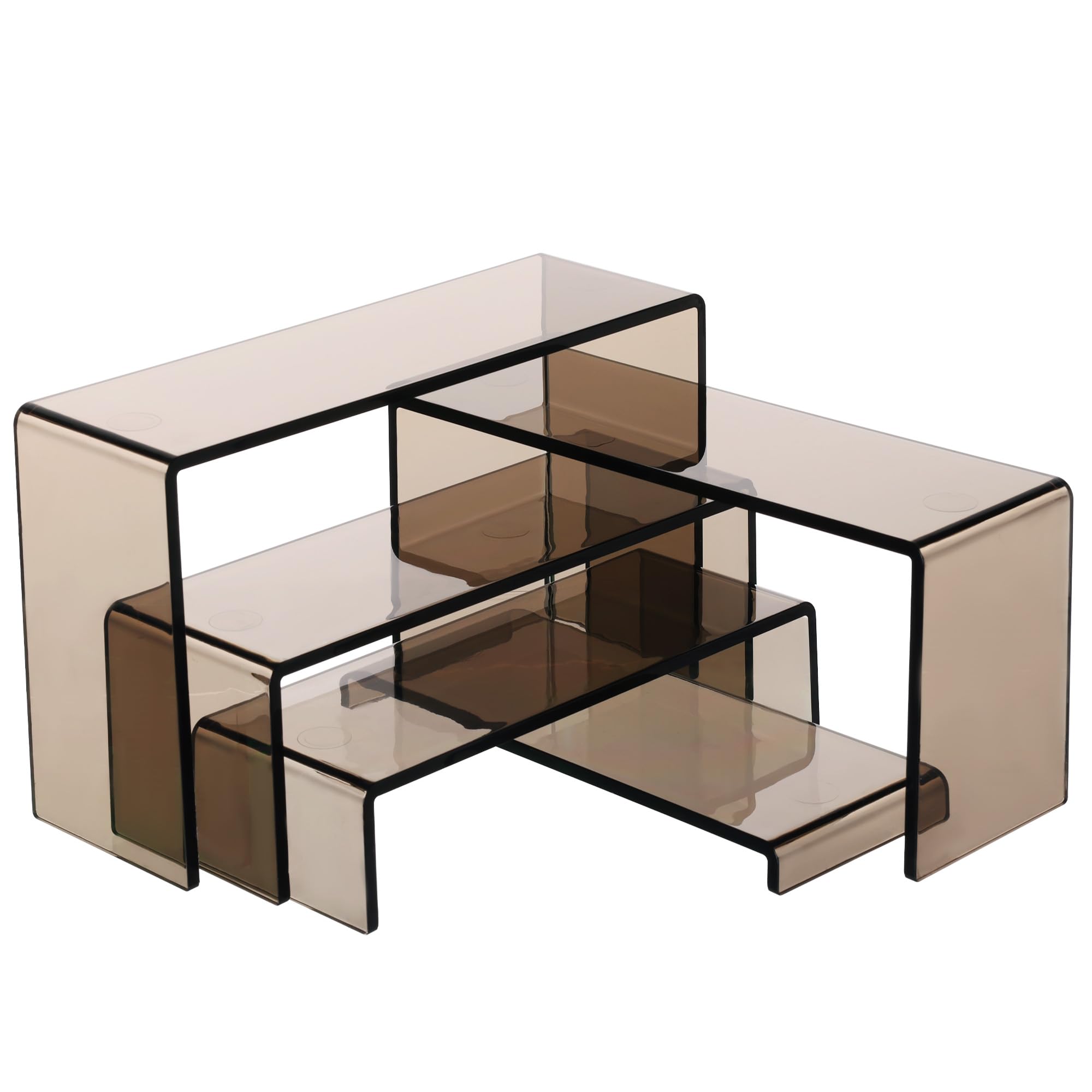 Snapklik.com : 10-Pack Acrylic Risers Display Stands, High Transparent ...