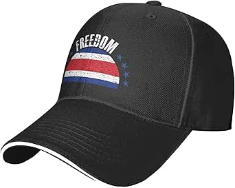 Amazon.com: The Costa Rica Flag and Freedom Baseball Cap Women Men Hats ...