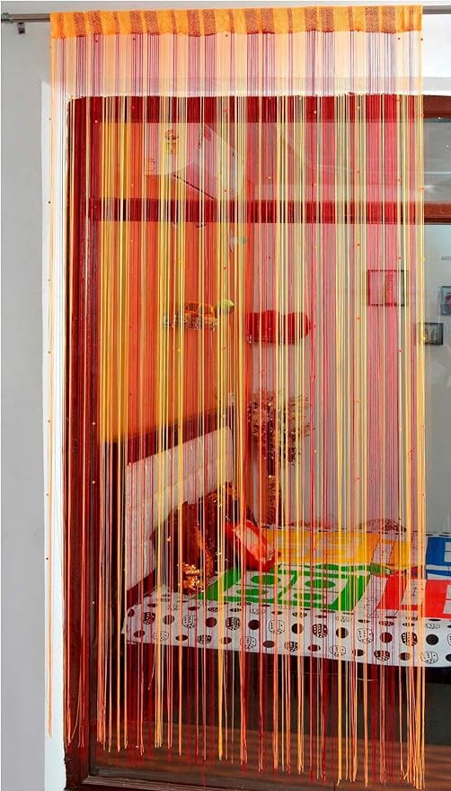 Buy Threaded Curtain Door and Window (7 x4 ft) Online at Low Prices in ...
