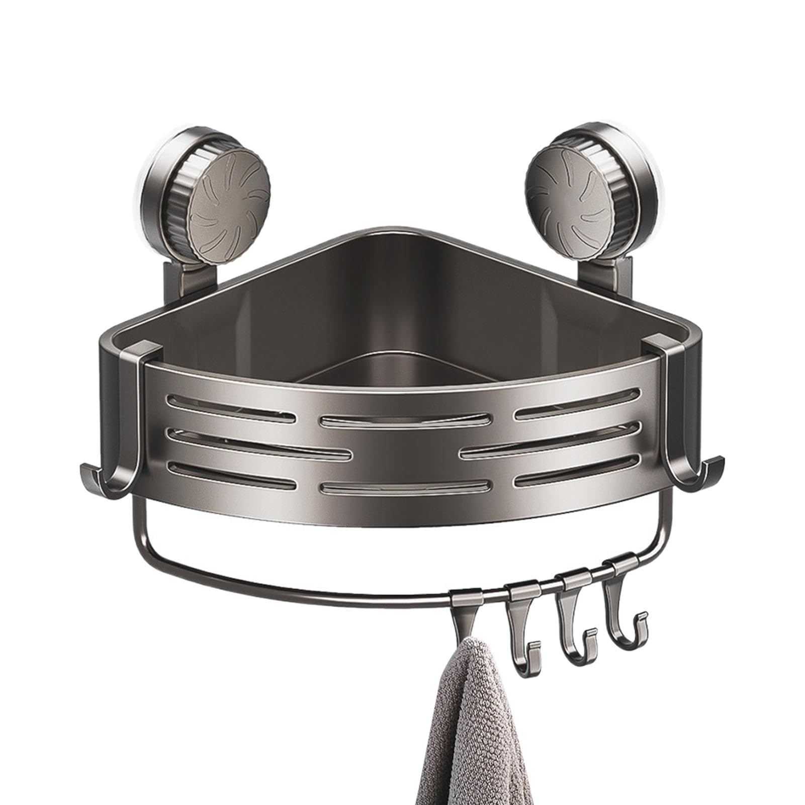 Amazon.com: Suction Triangle Storage Rack - Corner Suctions Storage ...