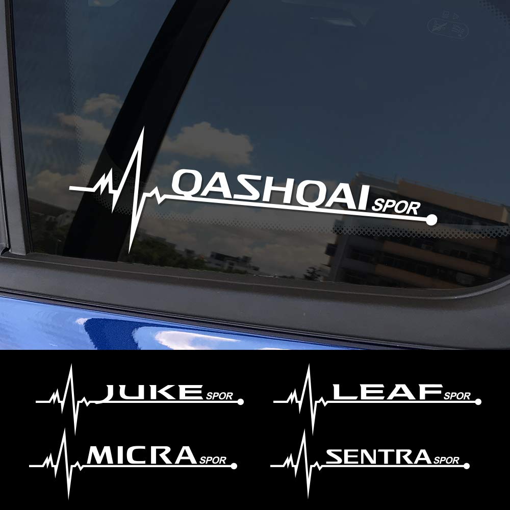 Buy FSXTLLL Car side window stickers Decals, For Nissan Qashqai J10 ...