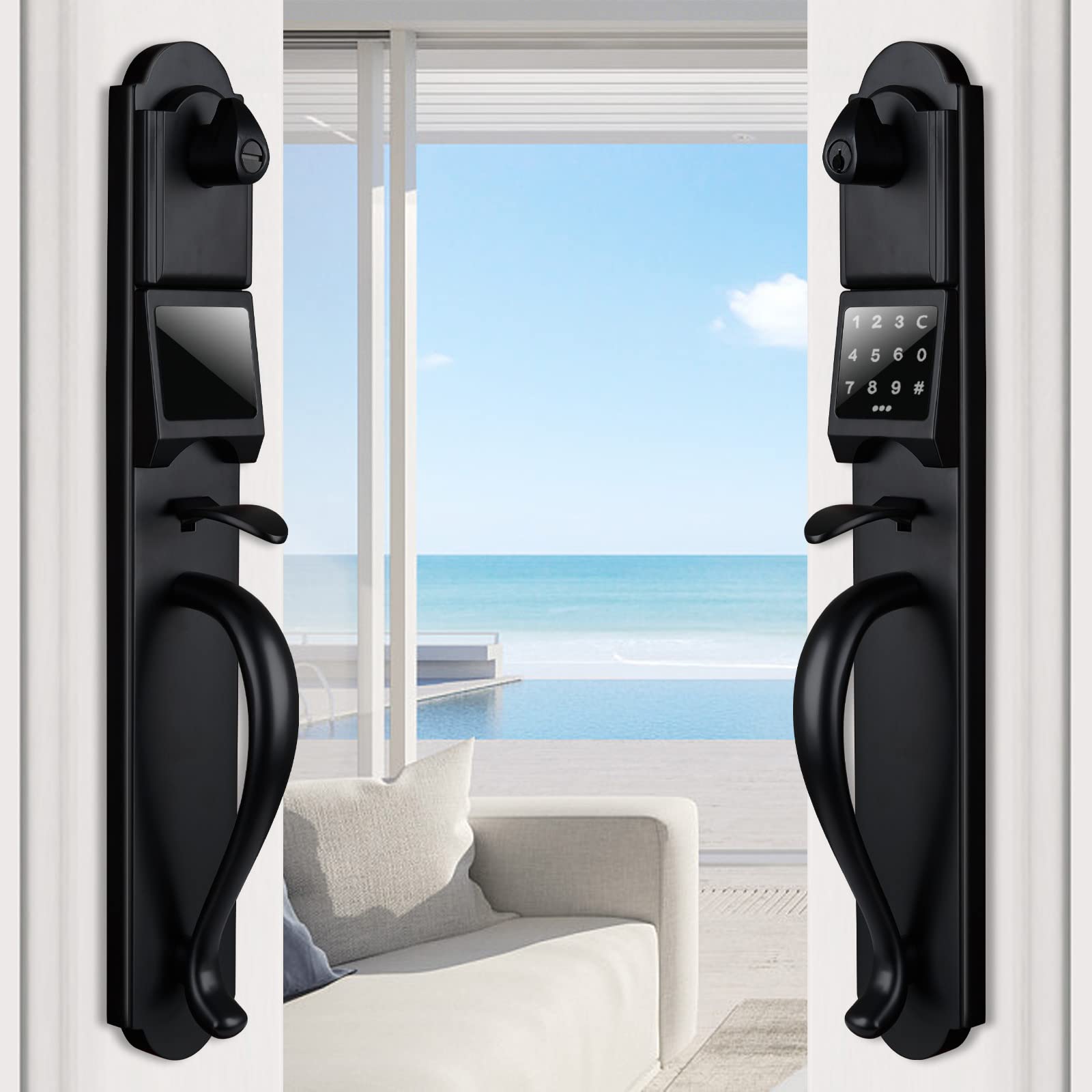Double Door Electronic Locks