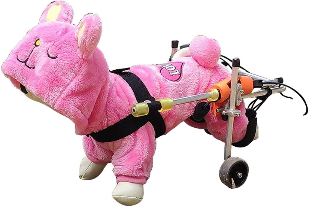 Light Mini Dog Wheelchair Adjustable Dog Wheelchair Back Legs Puppy Cat ...