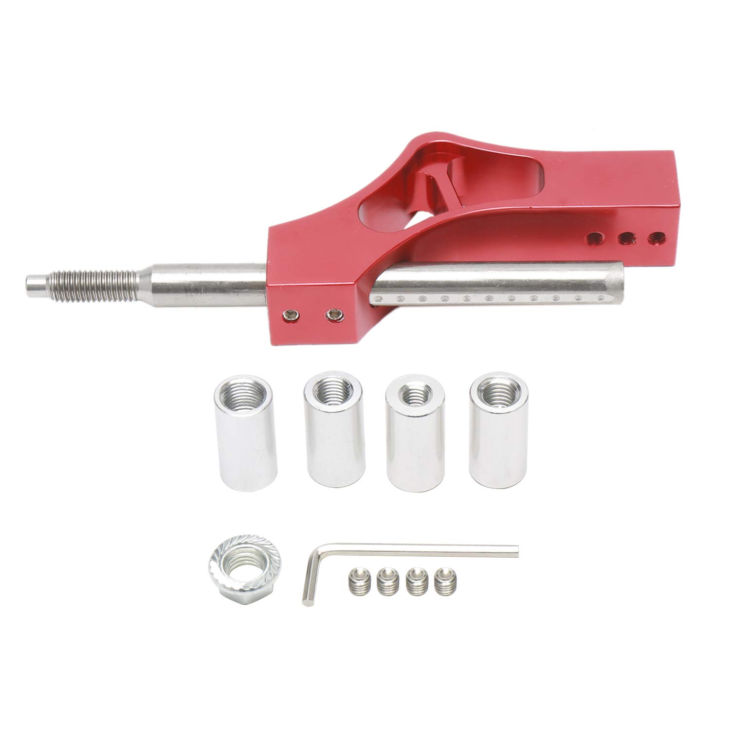 NovelBee Car Gear Shifter Extender Kit with 4 Adapter,Adjustable Height ...