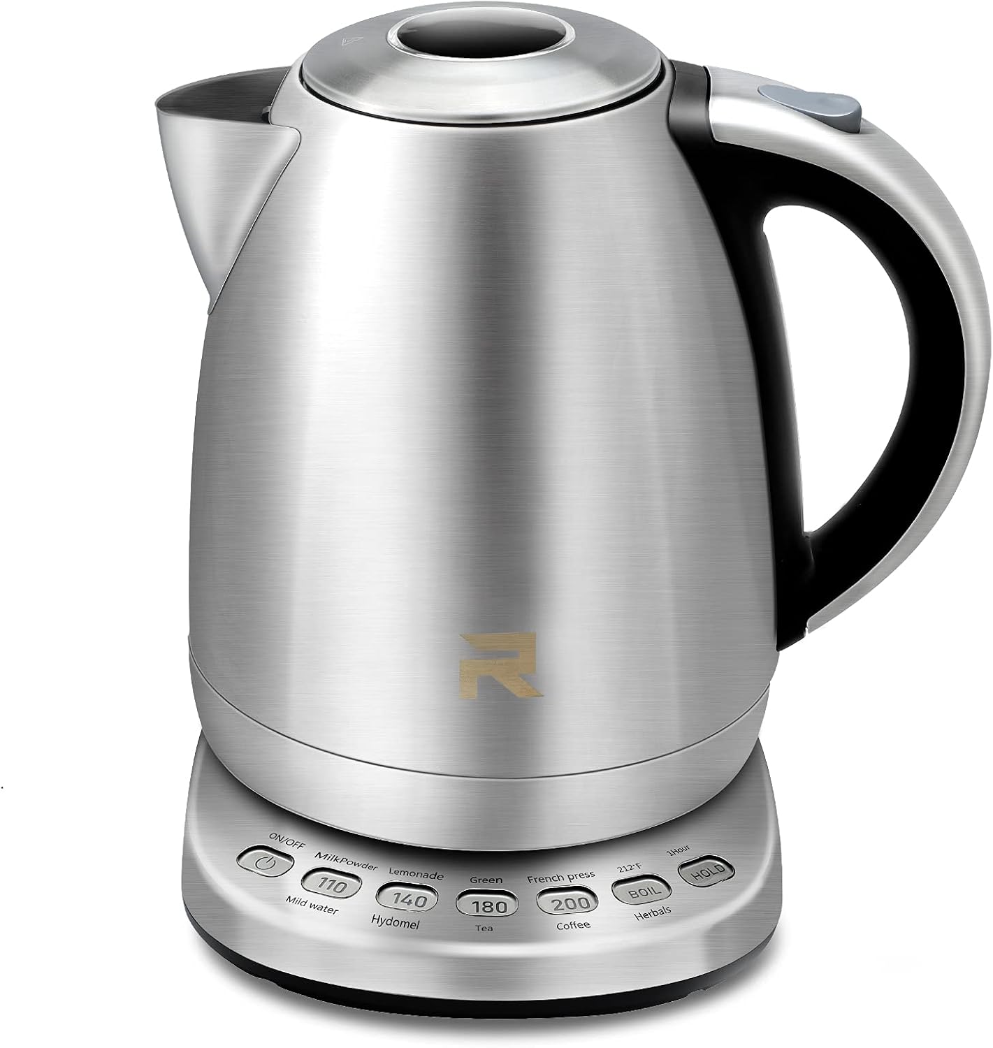 Amazon.com: Electric Kettle Temperature Control Stainless Steel Kettle ...