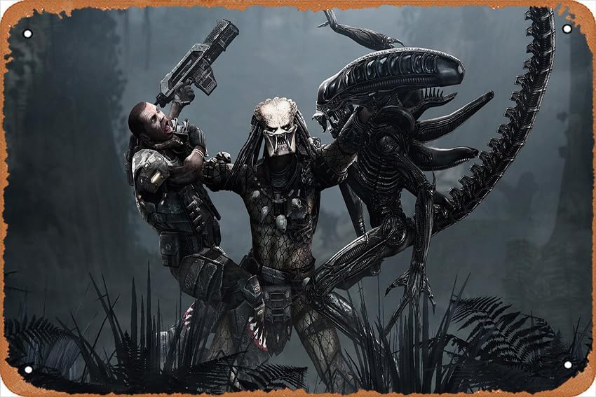 Amazon.com: Xenomorph, Aliens Versus Predator: Extinction Game 8X 12 ...