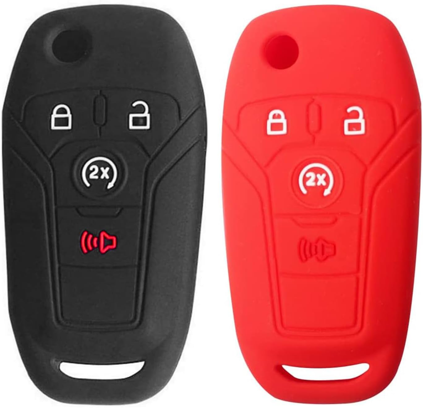 Amazon.com: KeyGuardz Keyless Entry Remote Car Flip Key Fob Outer Shell ...