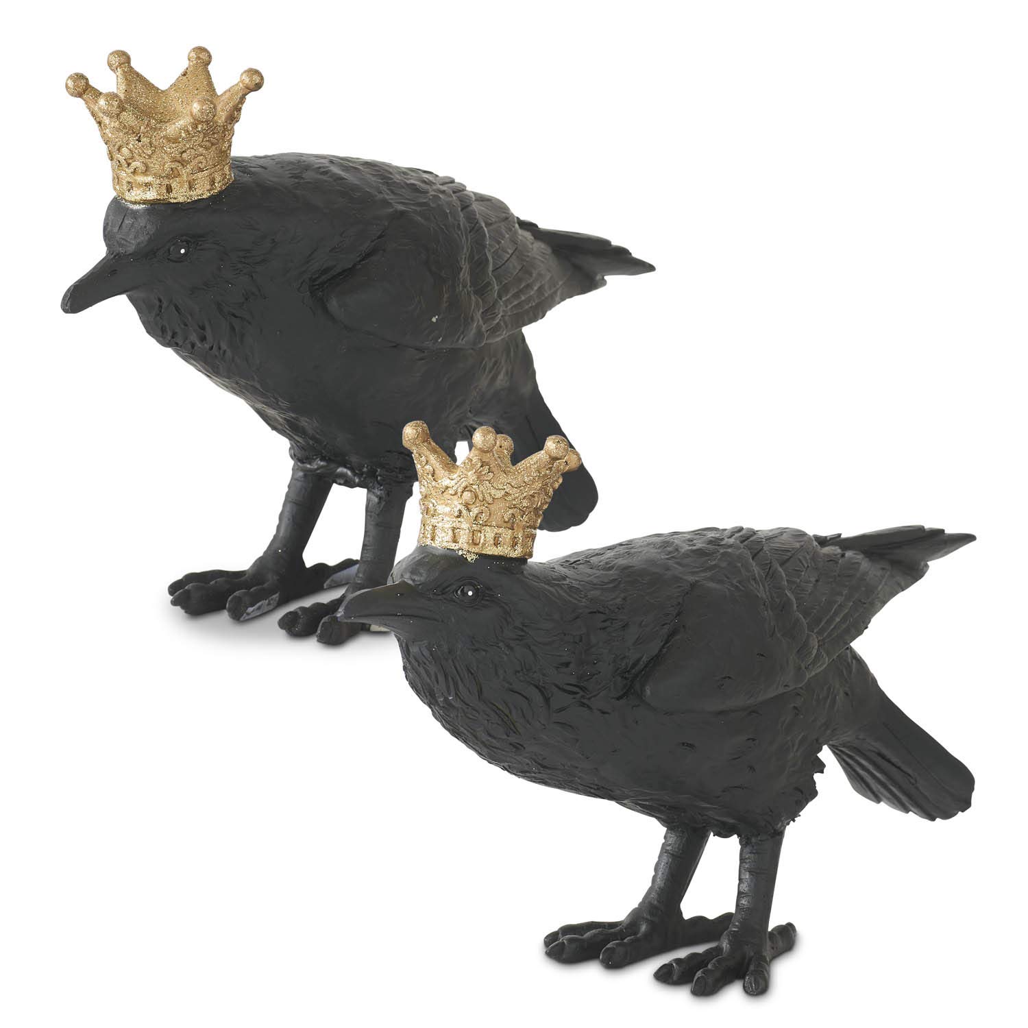 Amazon.com: K&K Interiors 41598A Assorted Black Resin Crows w/Gold ...