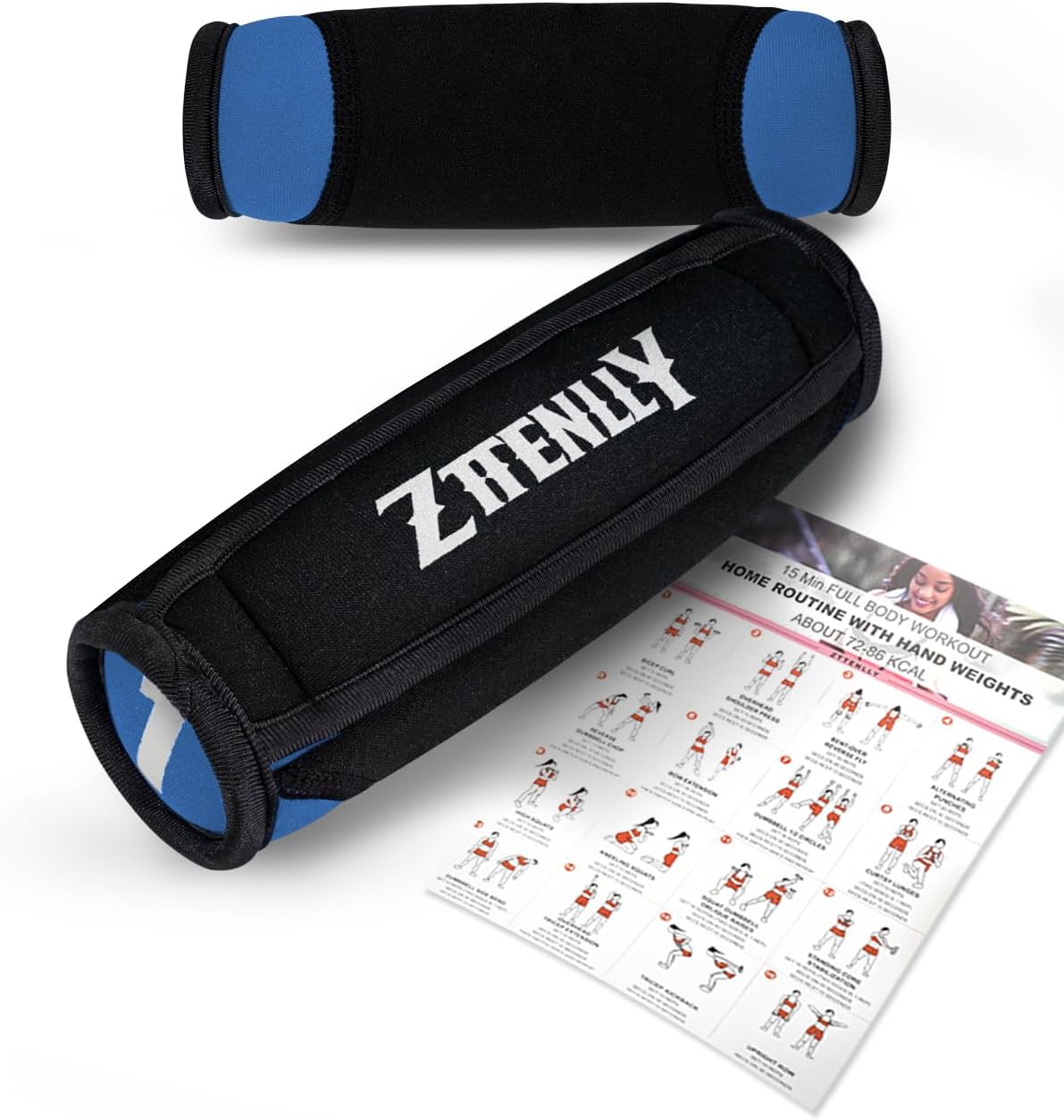 Amazon.com: ZTTENLLY Hand Weights Sets for Walking - Comfort Fit - 1lb ...