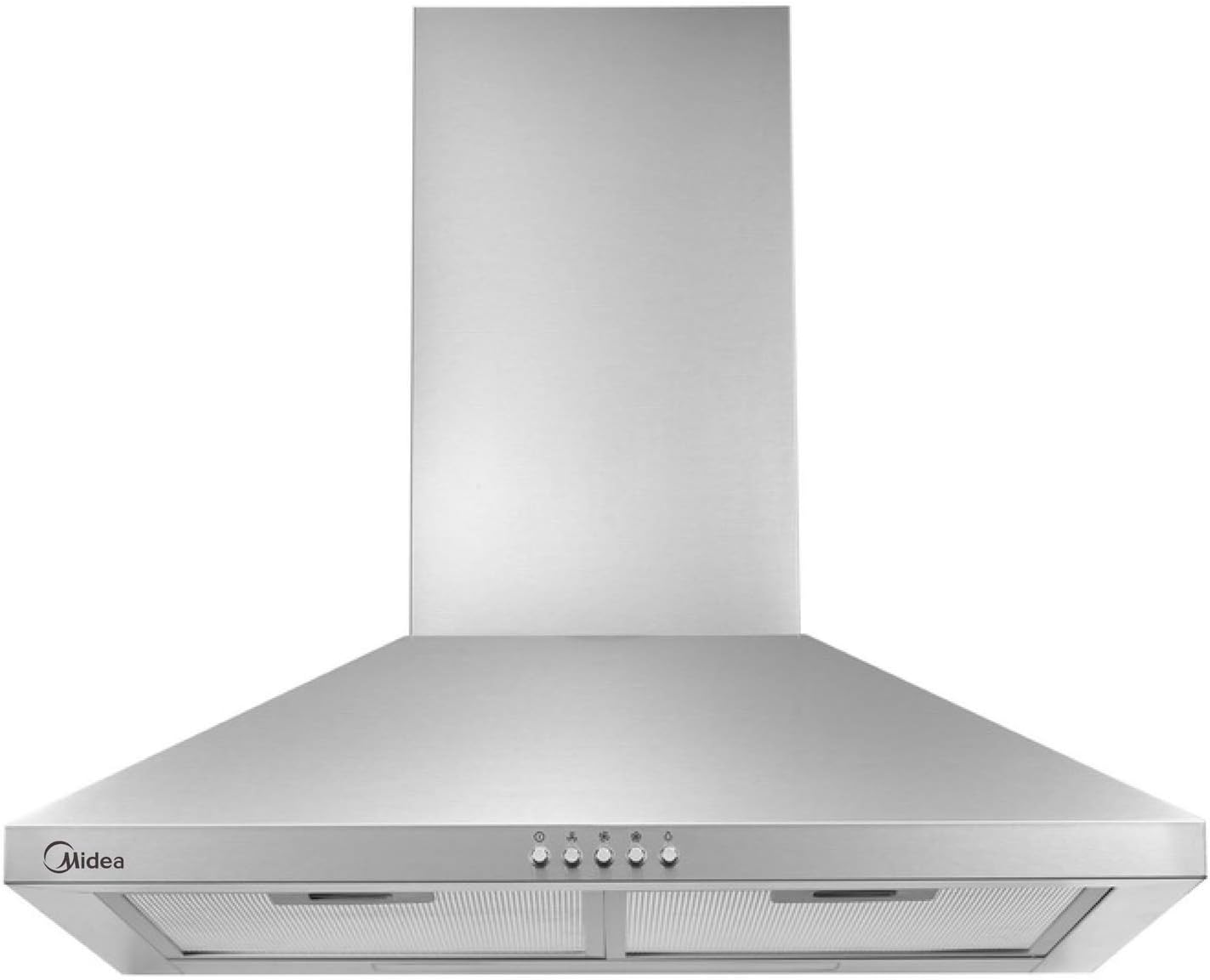 Midea 60 cm Insert Range Hood, Silver - E60MEW3A17, 1 Year Warranty ...