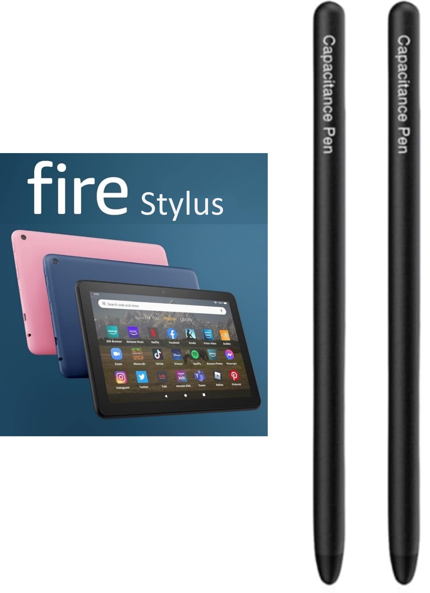Amazon.com: AMZ Fire Tablet Pen for AMZ Fire HD 10 Stylus Pen, Fire Max ...