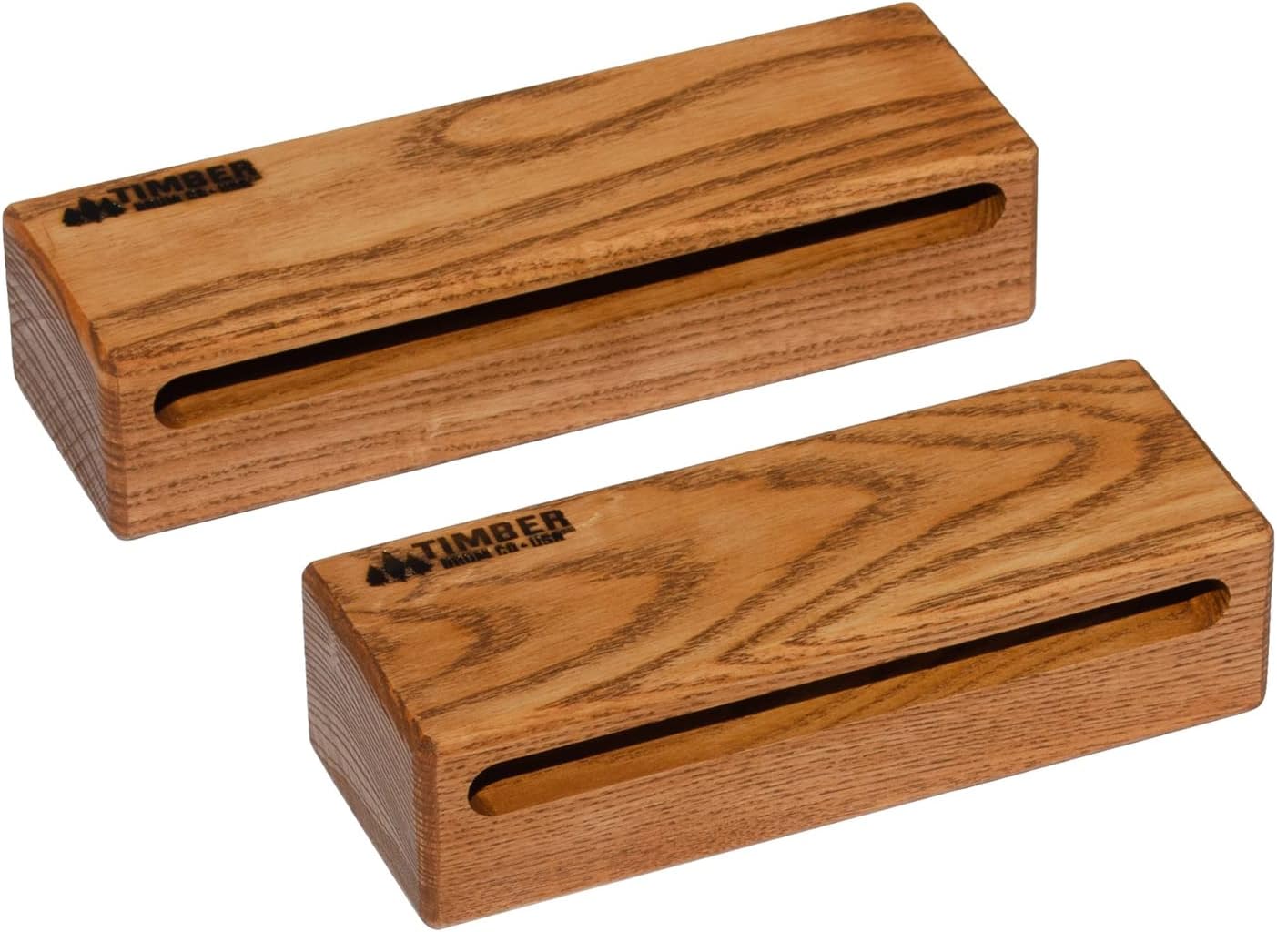 Amazon.com: Timber Drum Company TBP1 Wood Block Set - Medium and Large ...