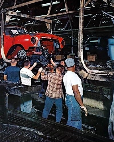 Amazon.com: 1962 AMC Rambler Kenosha Assembly Line Automobile Photo ...