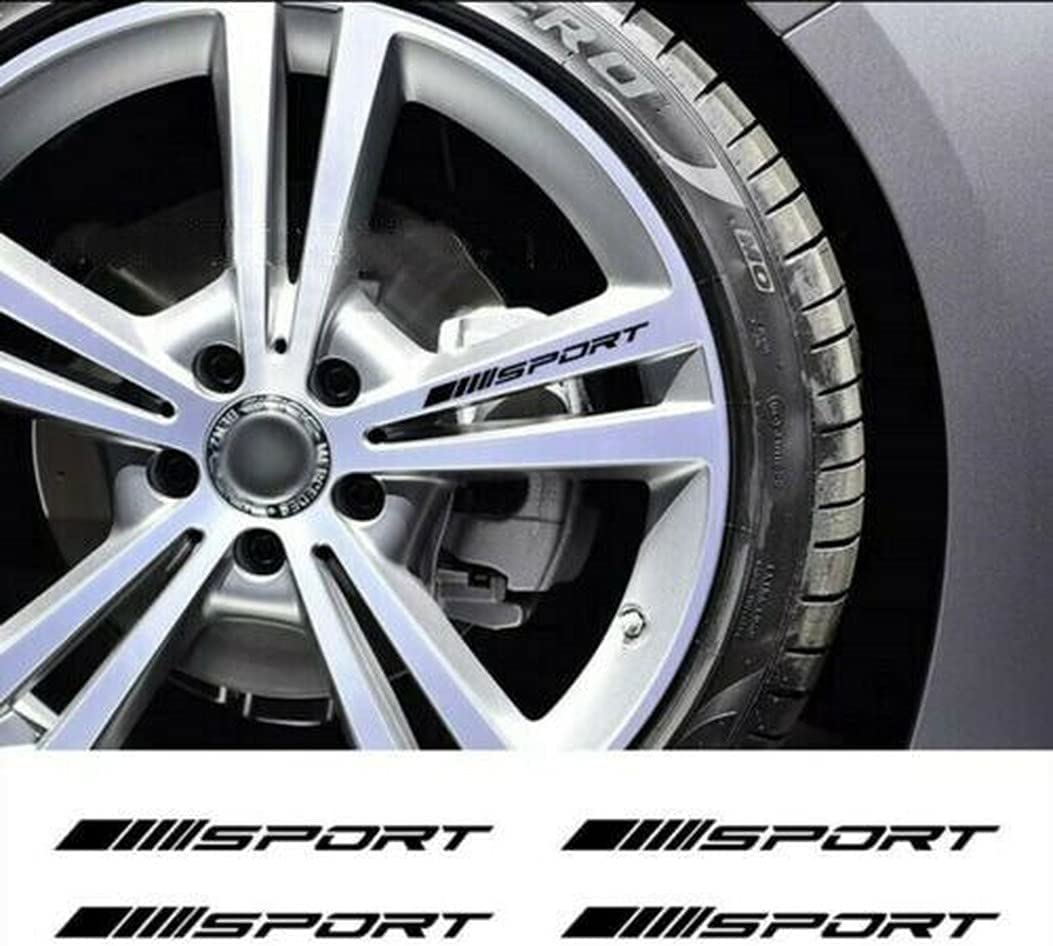 Amazon.com - STICKY DUDE | Set of 4 Pieces Wheels Rims Sport JDM Racing ...