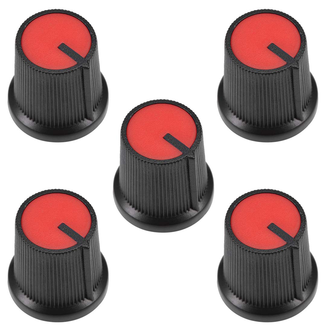 Amazon.com: uxcell 5Pcs 15x15mm Plastic Potentiometer Volume Control ...
