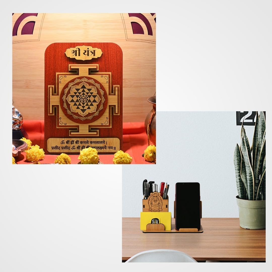 Buy GKD Shree Yantra & Good Luck Organizer for Business Growth and ...