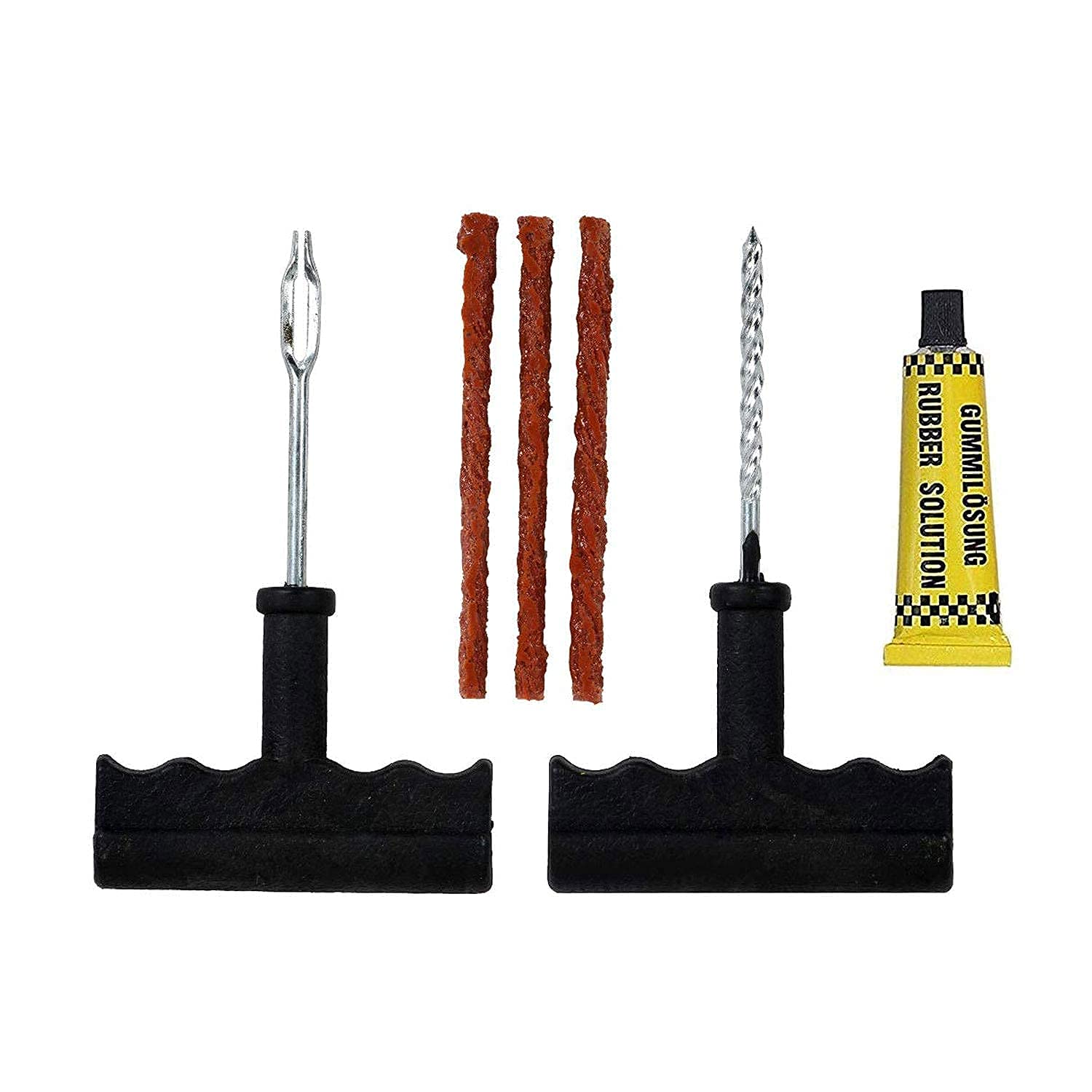 Jay Tubeless Tyre Puncture Kit Emergency Flat Tire Puncher Repair Patch ...