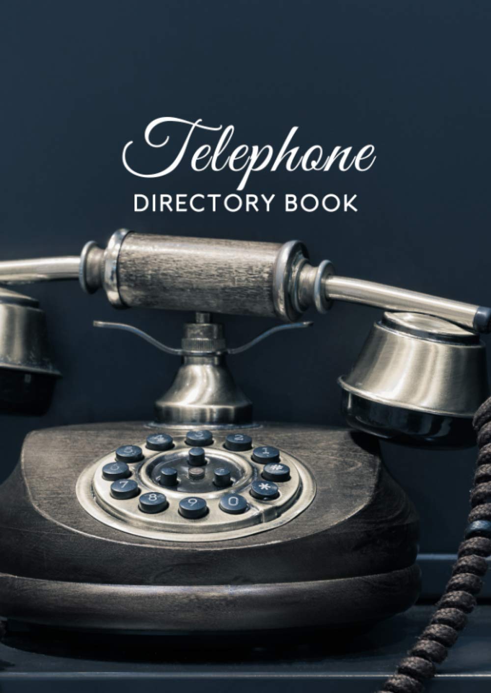 Telephone Directory Book: A4 Large Phone Book with Alphabet Tabs ...