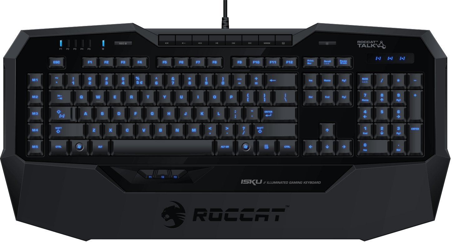 (Renewed) Roccat Isku Gaming Keyboard (Black) : Amazon.in: Computers ...