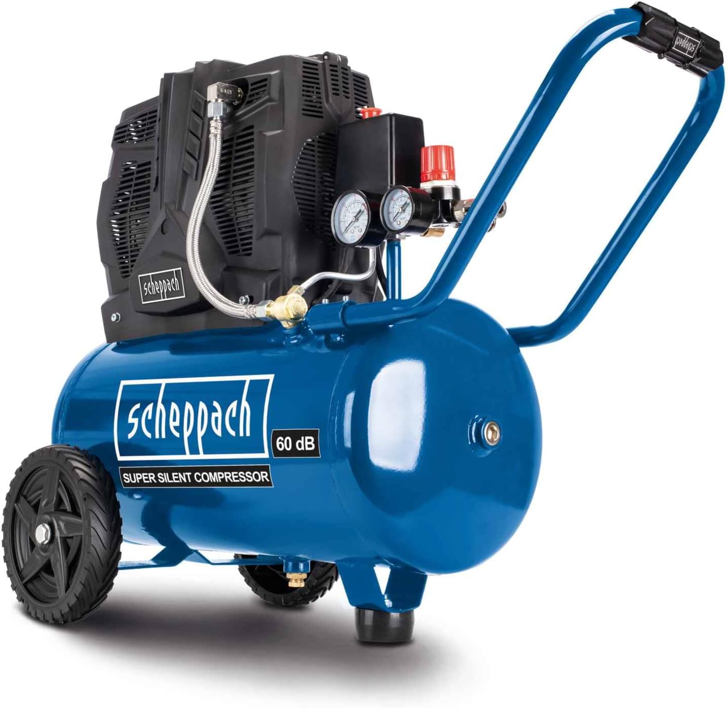 Scheppach Compresseur Vertical HC24V | 1500W | Compact | Cuve de 24L ...