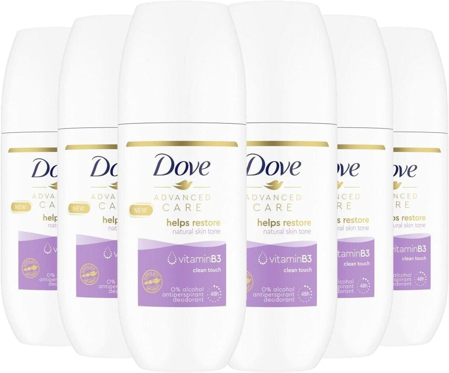 Dove Clean Touch Antiperspirant Roll On 100 ml : Amazon.co.uk: Beauty