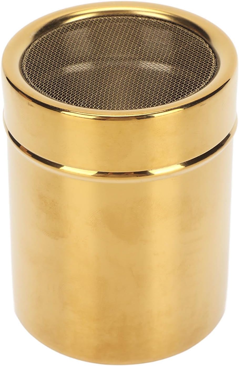 Amazon.com: Gold Fine Mesh Powder Sugar Shaker, Stainless Steel Powder ...