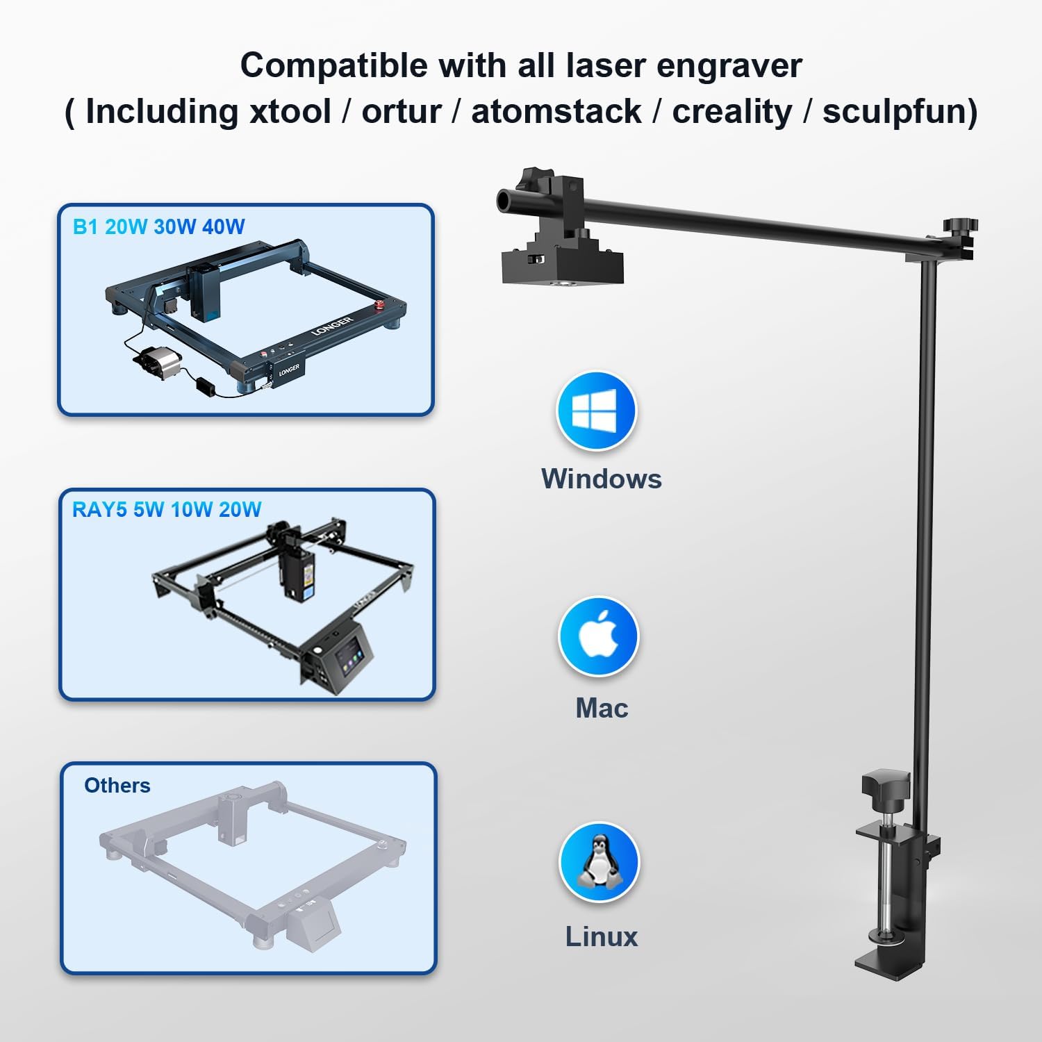 Snapklik.com : Longer 8MP Laser Engraver Lightbum Camera Module ...