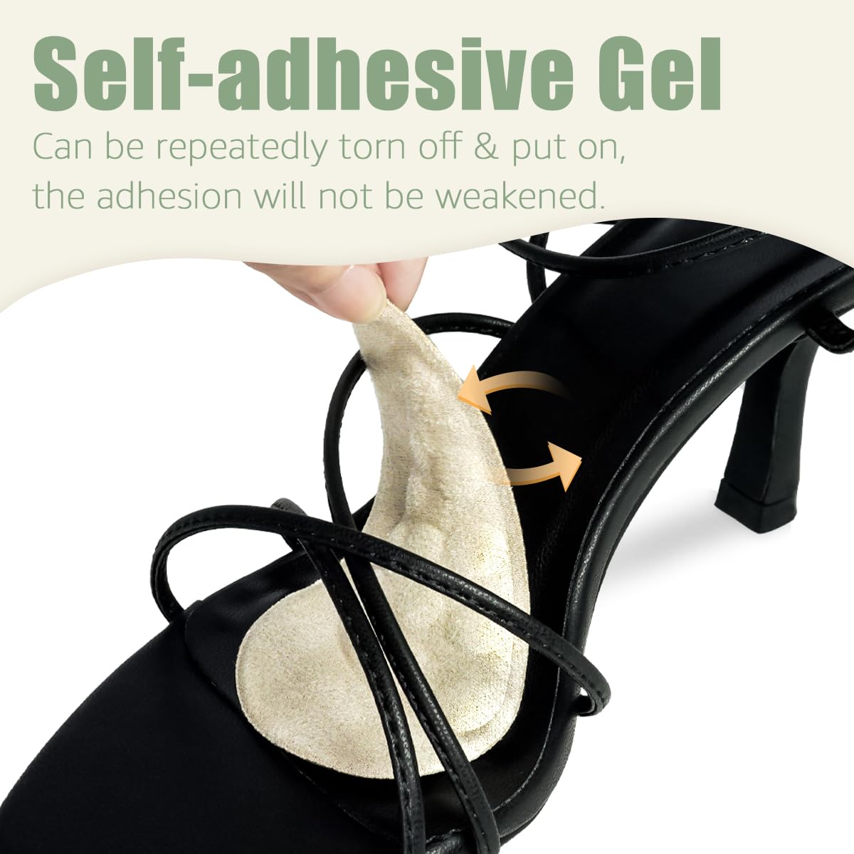 Snapklik.com : Skyfoot Arch Support Shoe Inserts, Massage Gel Arch Pads ...