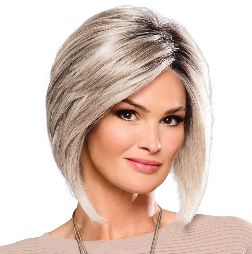 Amazon.com : Raquel Welch Boudoir Glam Chin-Length Bob Wig, 100% Hand ...