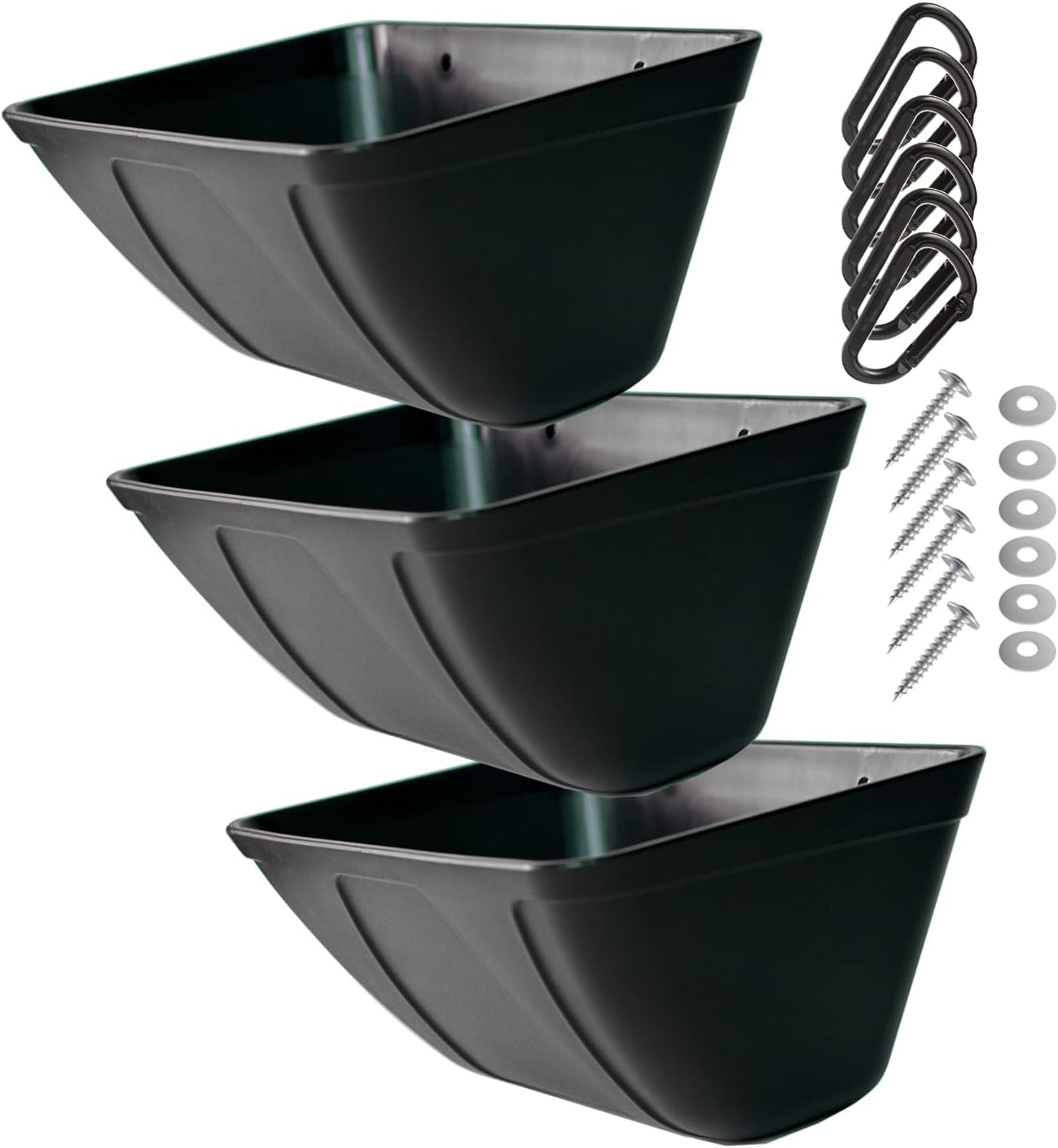 mozoba Hanging Feed Trough for Goat Sheep Pig Deer Poultry Duck Chicken ...