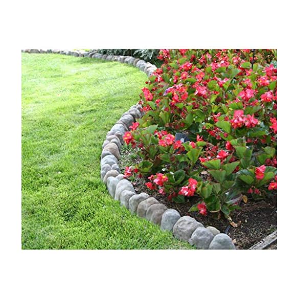 Landecor Decorative Landscape Garden & Lawn Edgestone Border 4" x 12" x ...