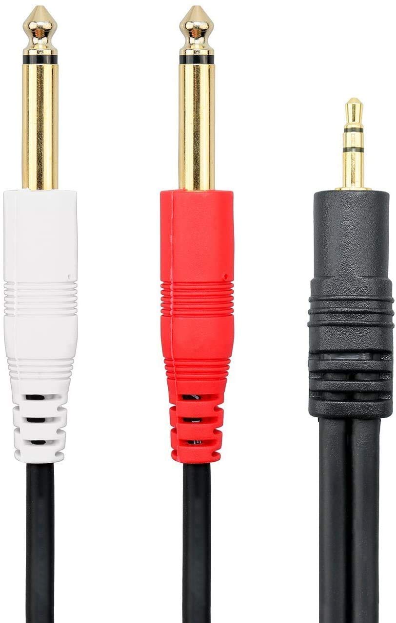 F-Factory 6.3mm TRS フォーン(標準)プラグ (オス) - XLR(キャノンプラグ) (メス) 変換ケーブル 1.5m ...
