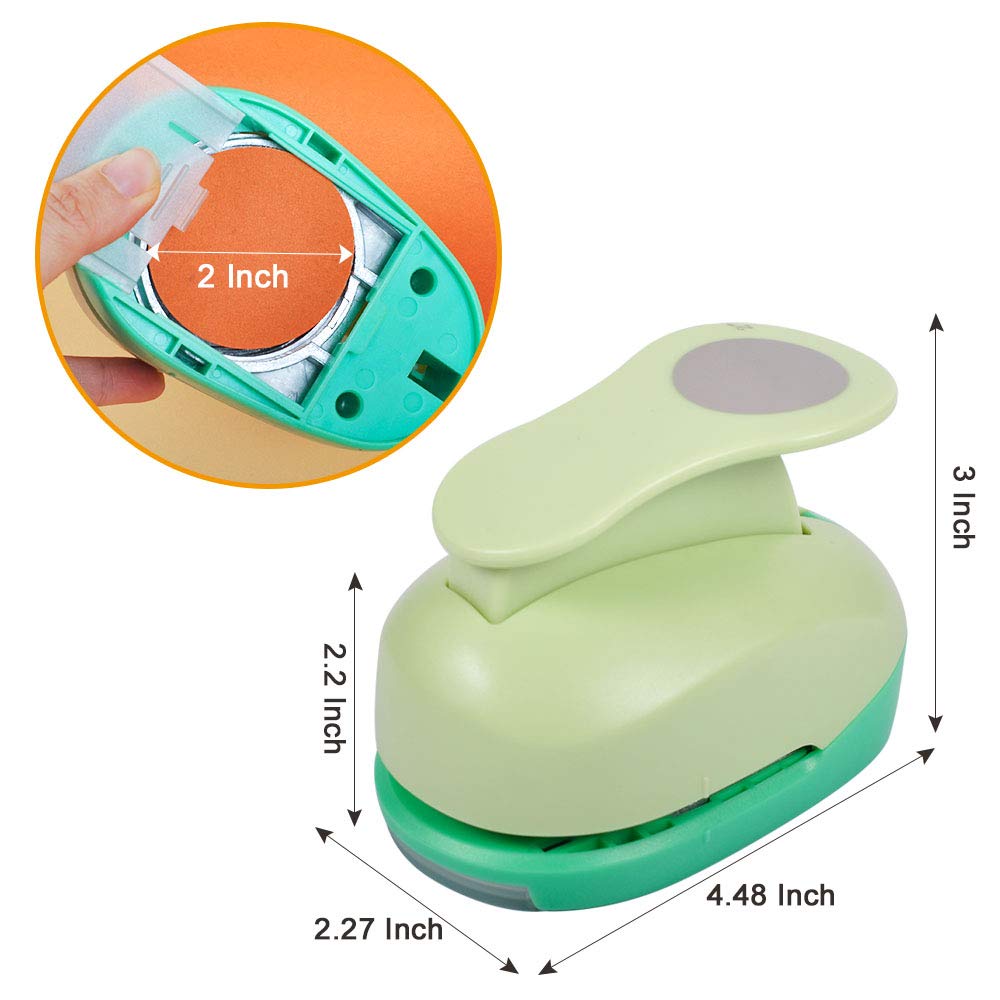 Snapklik.com : 2 Inch Circle Punch, Paper Punch, 2 Inch Hole Punch ...