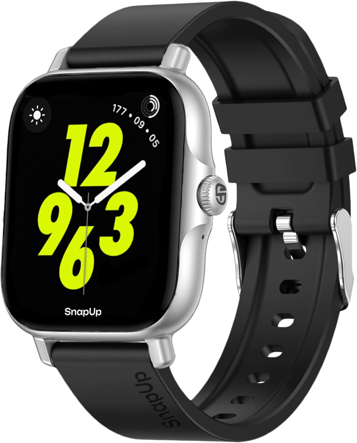 SnapUp Turbo Bluetooth Calling Smartwatch with Snap Sync, 1.85 Prima 2 ...