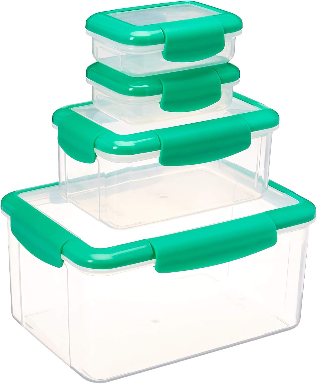 16-Piece Food Storage Container with Leakproof Lids - Air-Tight, Water ...