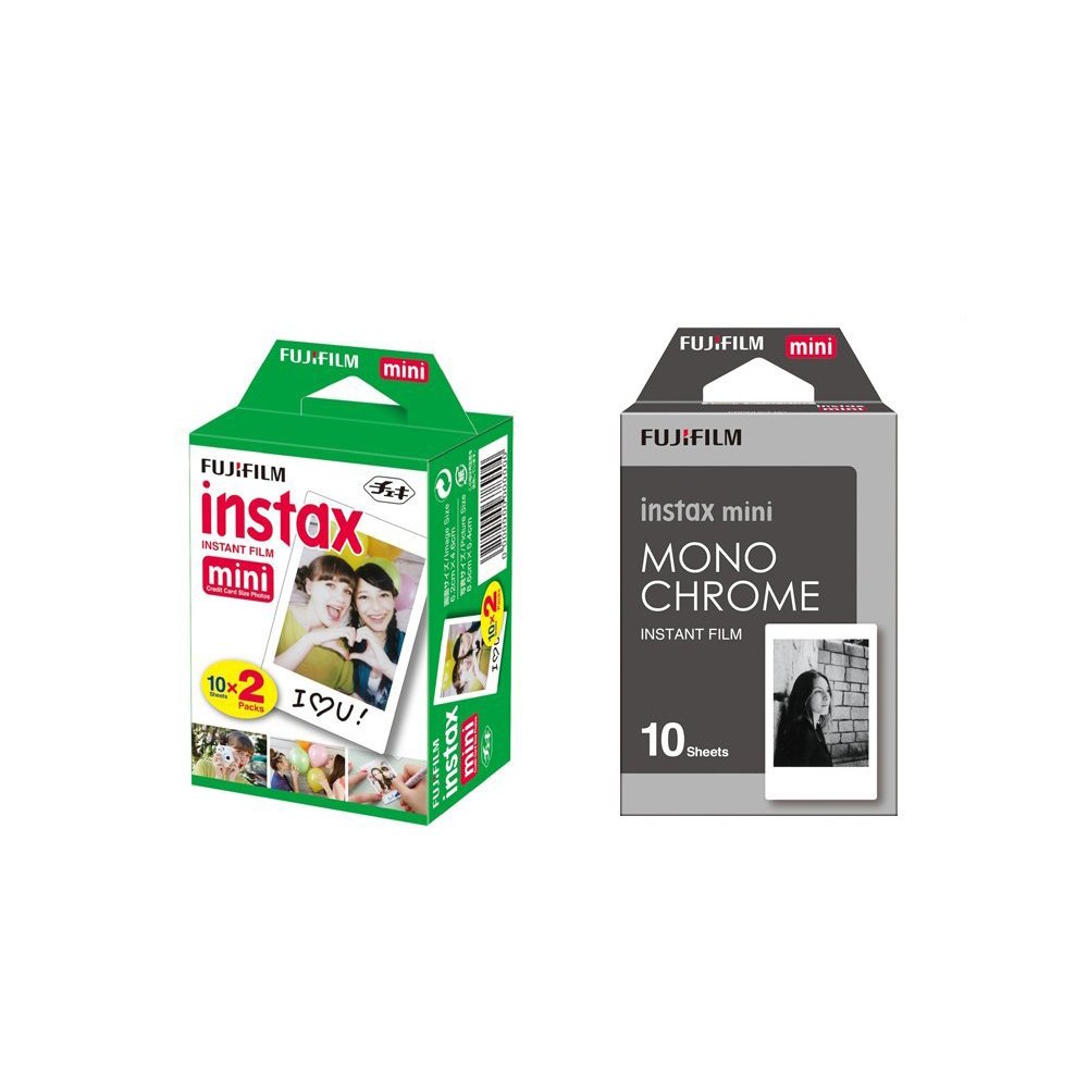 Amazon.com : Fujifilm Instax Mini Instant Film 2-PACK BUNDLE SET , Twin ...