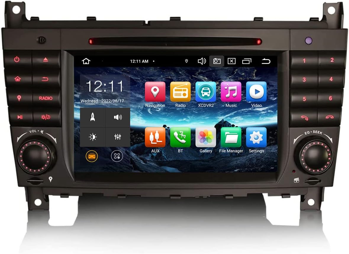 DYNAVIN Android Autoradio Navi für Mercedes E-Klasse W211 CLS C219; 9 ...