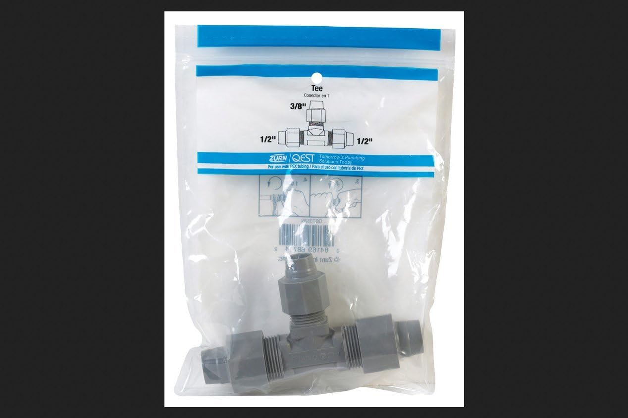 Amazon.com: Zurn 1/2 in. CTS x 1/2 in. Dia. CTS Tee : Industrial ...