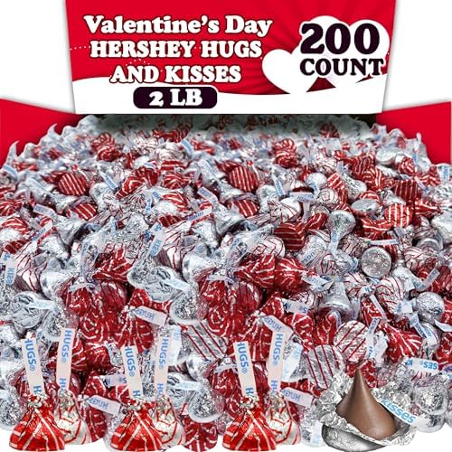 Amazon.com: Hershey Kisses Valentine’s Day - 1 Pounds with Clear ...