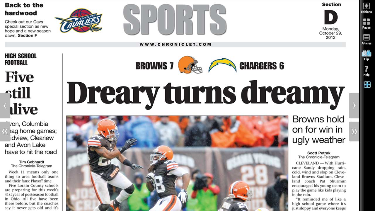 Chronicle Telegram E-Edition - App on Amazon Appstore