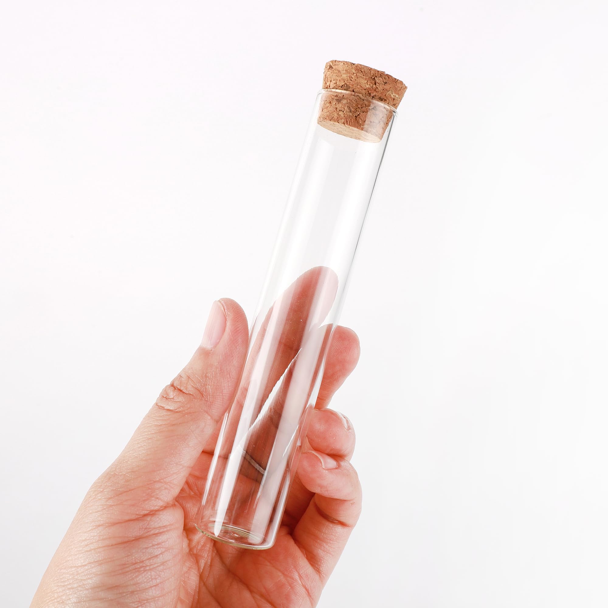 Amazon.com: Luo House 10pcs 40ml Small Mini Glass bottles Vials Jars ...