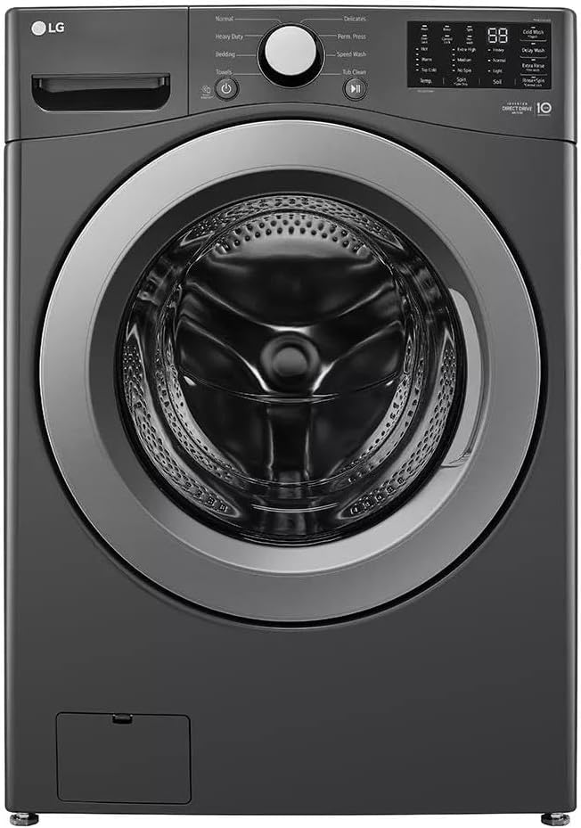 Amazon.com: LG WM3470CM 27 Inch Front Load Washer with 5.0 Cu. Ft ...