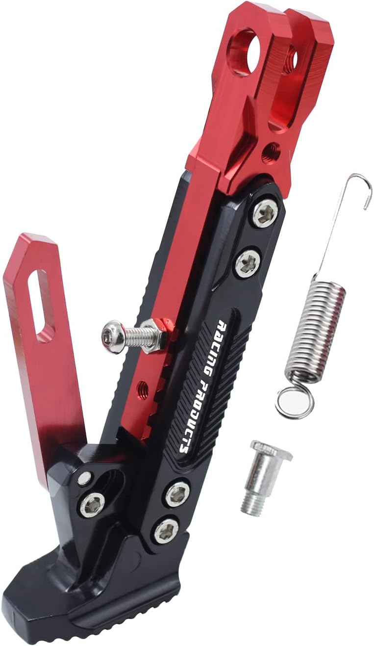 Amazon.com: Universal Motorcycle Kickstand Adjustable Foot Side Support ...