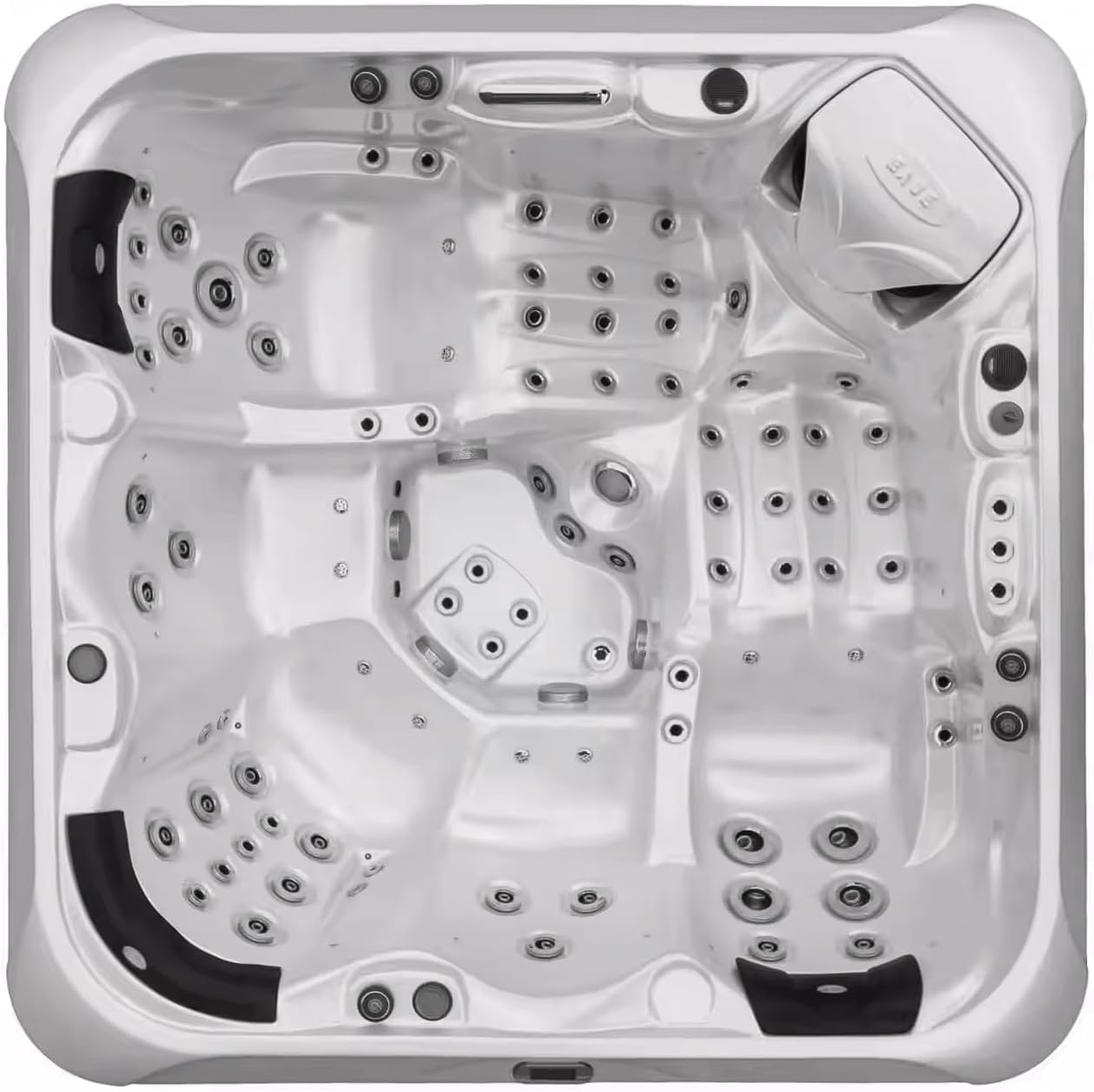 Amazon.com : Generic Ease Spas M-780D Outdoor Hot Tub, 90"" x 90"" x 35 ...