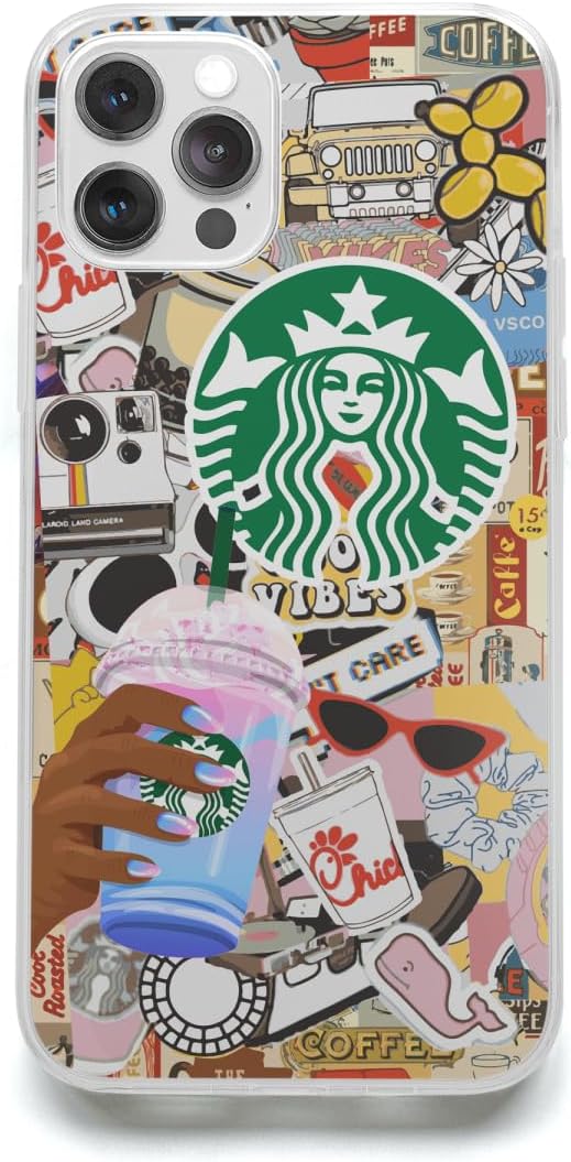 Amazon.com: Phone Case Compatible with iPhone Starbuck Waterproof Pro ...